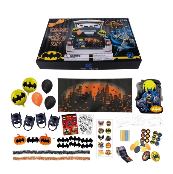 Warner Bros. | Party Supplies | Nwt Batman Trunk Or Treat Kit | Poshmark